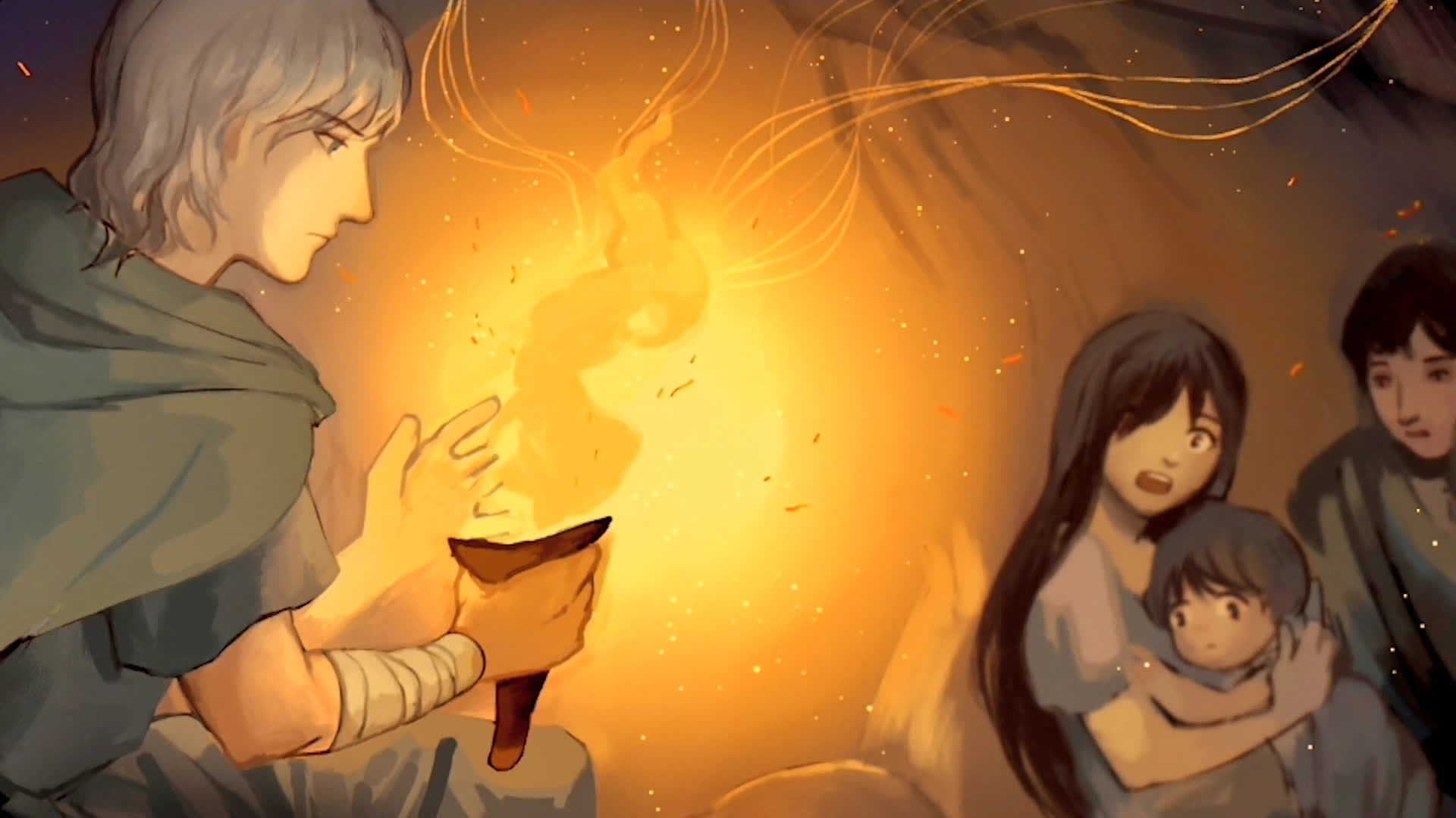 普罗米修斯为人类盗取火种,不惜付出生命,结果得罪宙斯受尽折磨