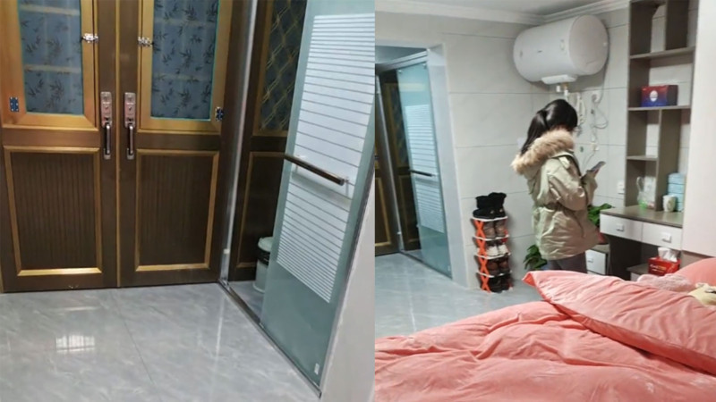 女子花6万买1楼28平车库,装修后效果令网友羡慕:好想要同款!