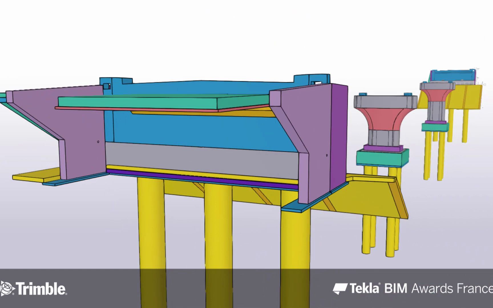Tekla BIM Awards France 2022 _ 桥梁模型展示