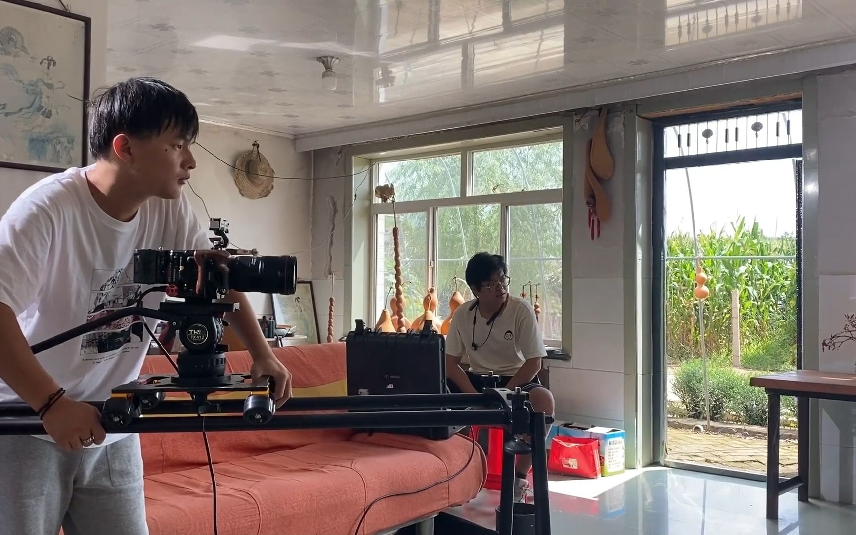 【点击头像联系我~】非物质文化遗产拍摄花絮北京17寸导演监视器...