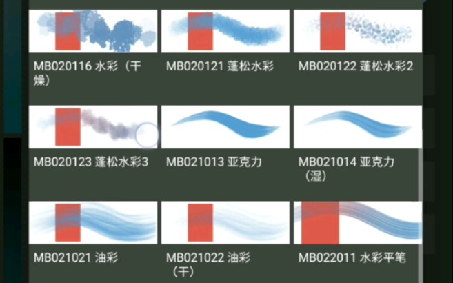 【指绘】medibang paint2类笔刷制作及软件的简单介绍