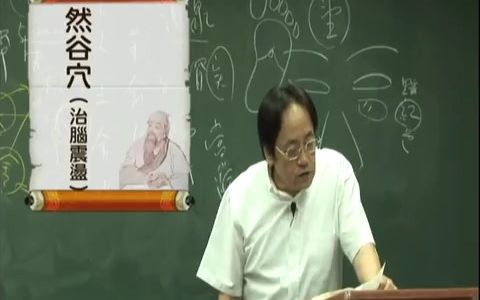 肾经02然谷(脑震荡)