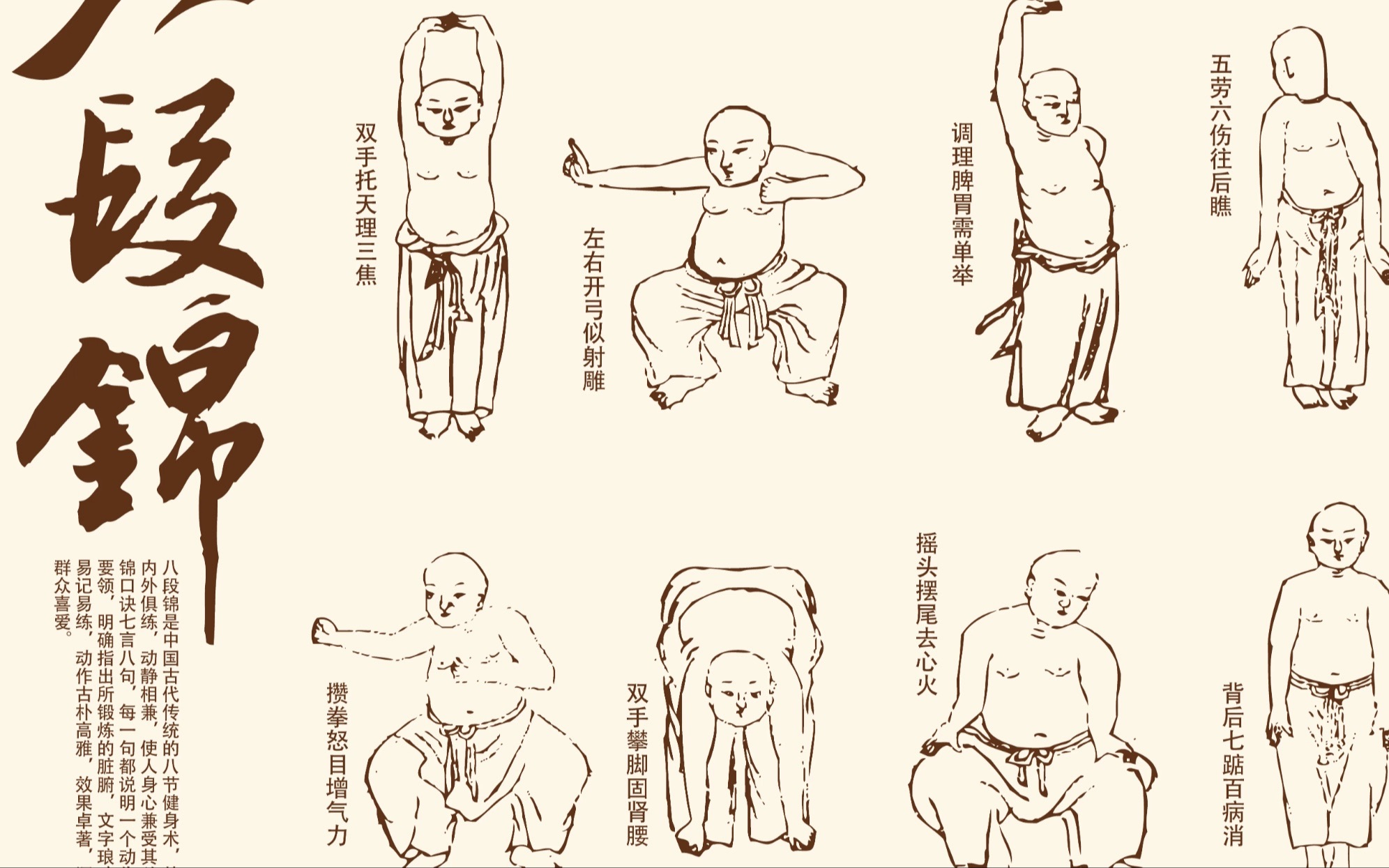 传统保健功法八段锦——女中医版