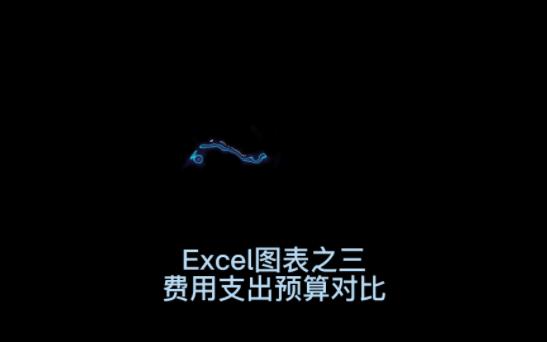 Excel图表之三 费用支出预算对比图表示例