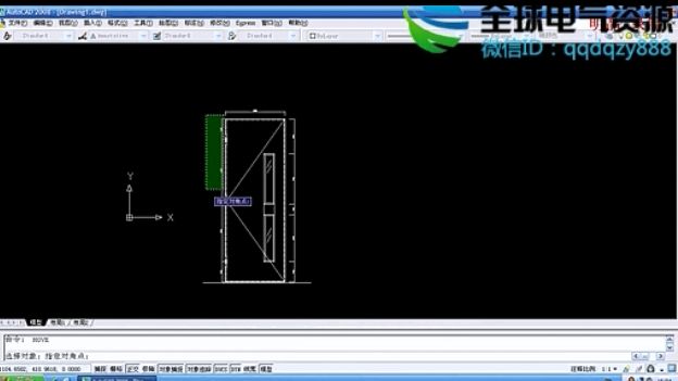 名师教你CAD-简绘防火门正面图与门心图