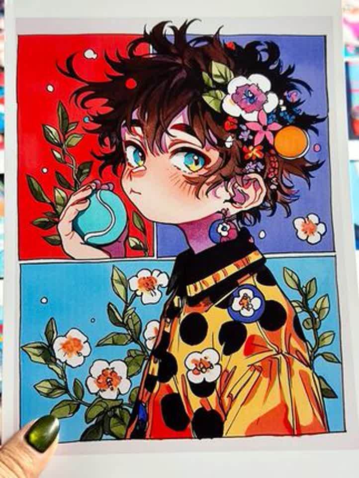 Q版分镜动漫|时尚感十足的男女生初级漫画素材90张 ~Q版动漫的参考...