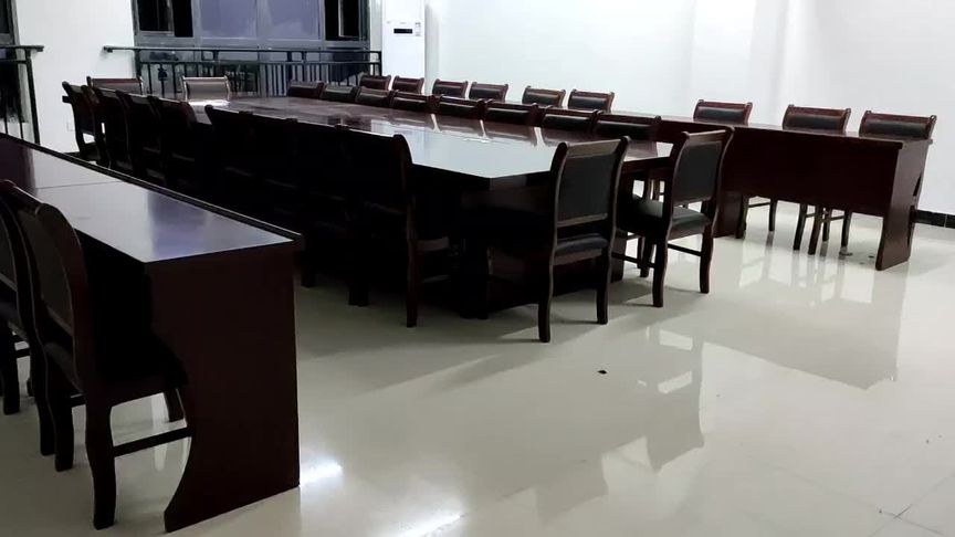 油漆会议桌#板式家具