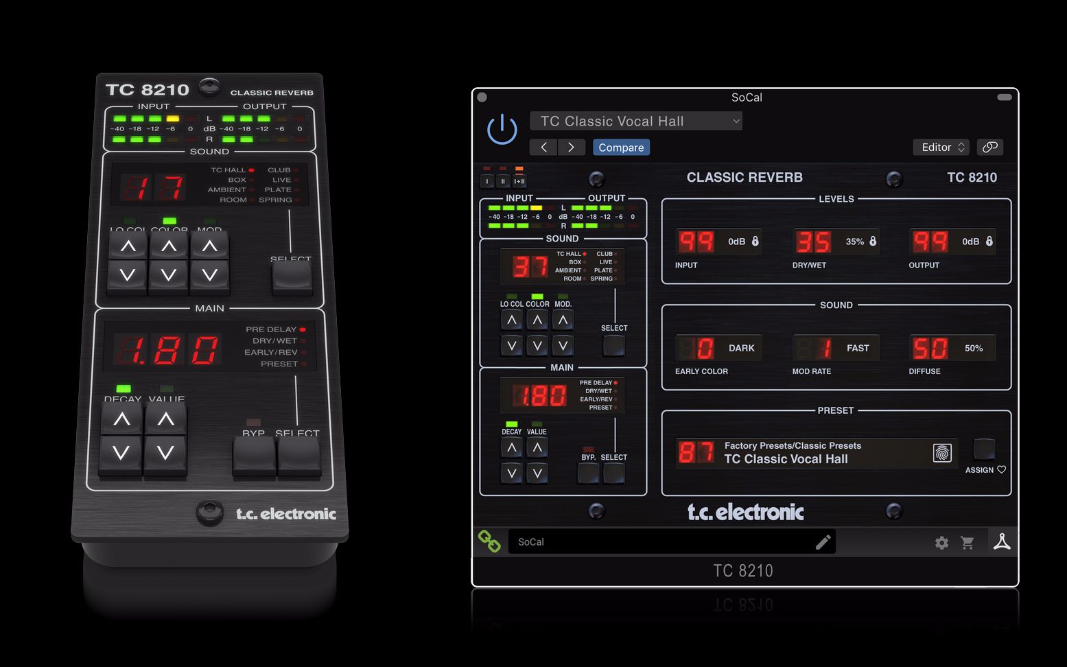 分享一款TC系列后期混音制作必备经典混响插件,国际获奖插件!