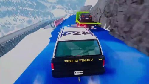 车祸模拟器:结冰道路比赛