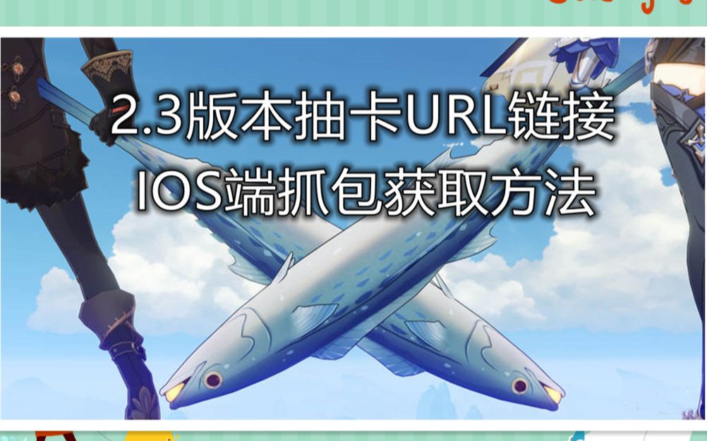 【原神】2.3版本IOS抽卡URL链接获取方法(抓包工具安装指引)