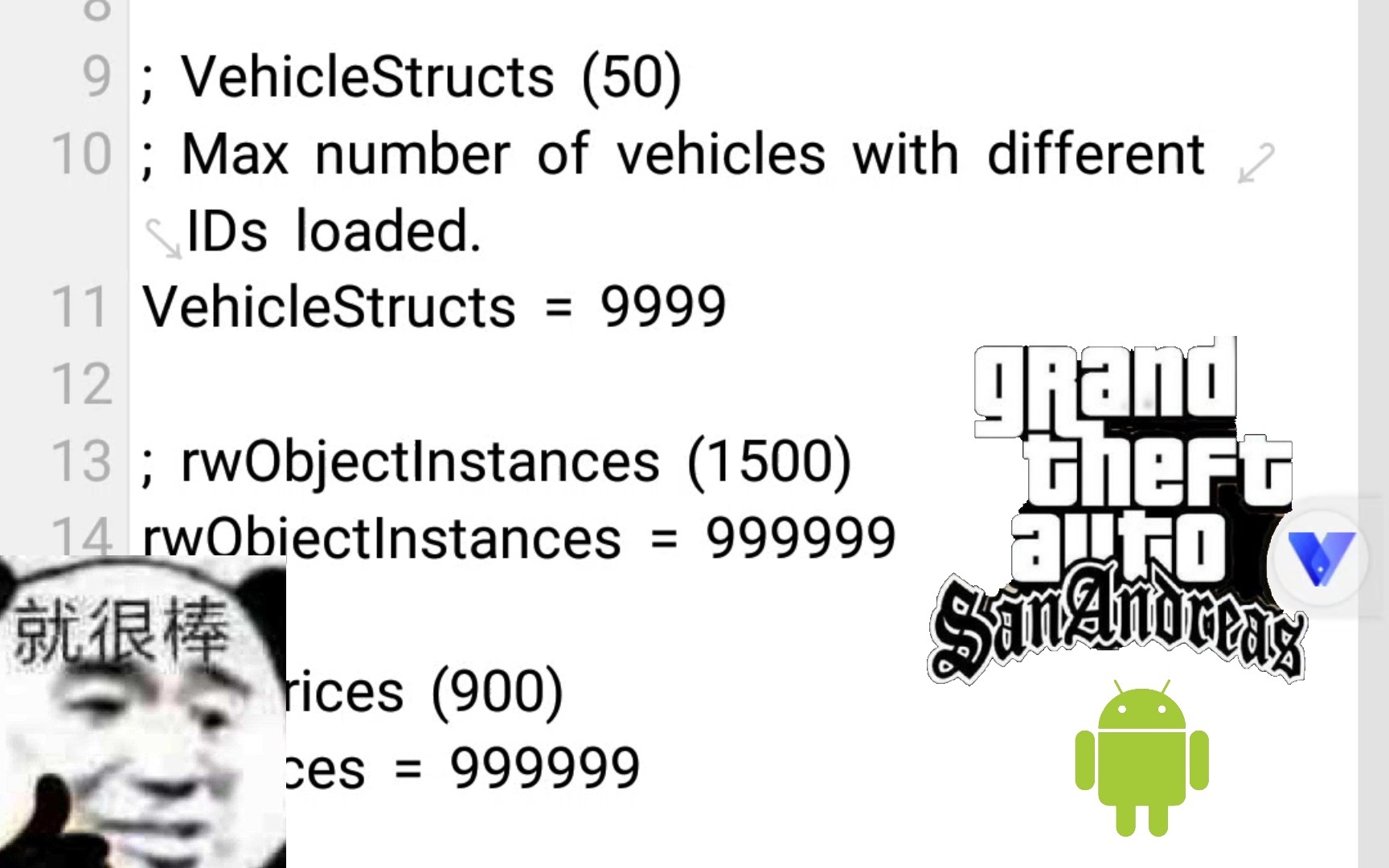 ...性安装包 黑色作弊器菜单 兼容老板cleo 支持光晕_单机游戏热门视频