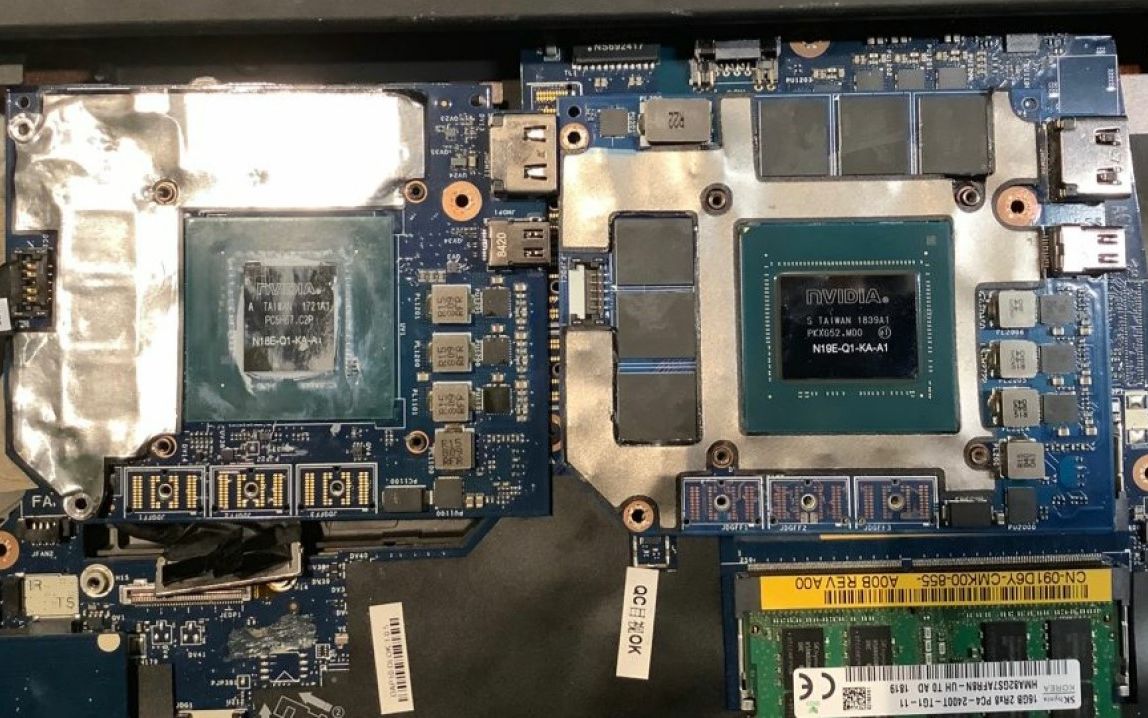 不是MXM,也能换显卡?戴尔Precision 7530更换RTX3000+新显卡小测
