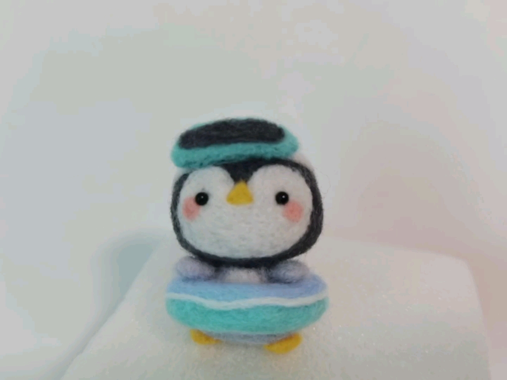 记录第一次学做羊毛毡!