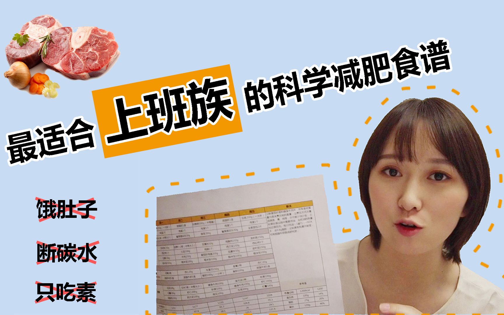 【可打印减肥食谱】这样吃让你一个月瘦6斤|不节食不反弹
