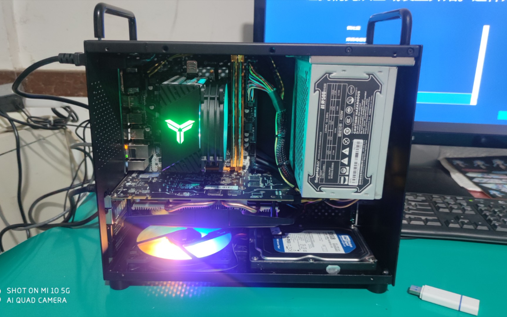 2000块不怎么捡垃圾办公室性价比itx,e3 1231 v3+950+带m.2 b85,鹿哥...