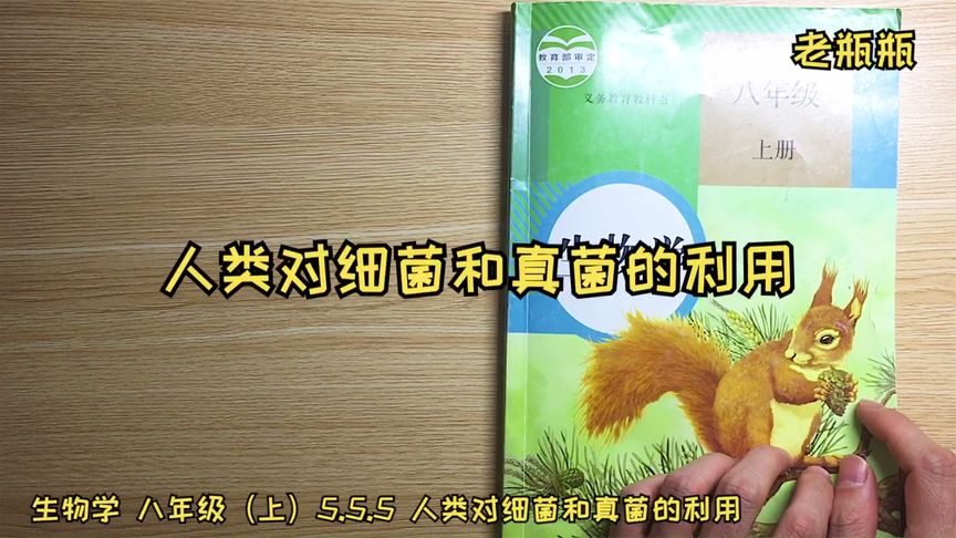 初中生物-八年级(上)5.4.5 人类对细菌和真菌的利用