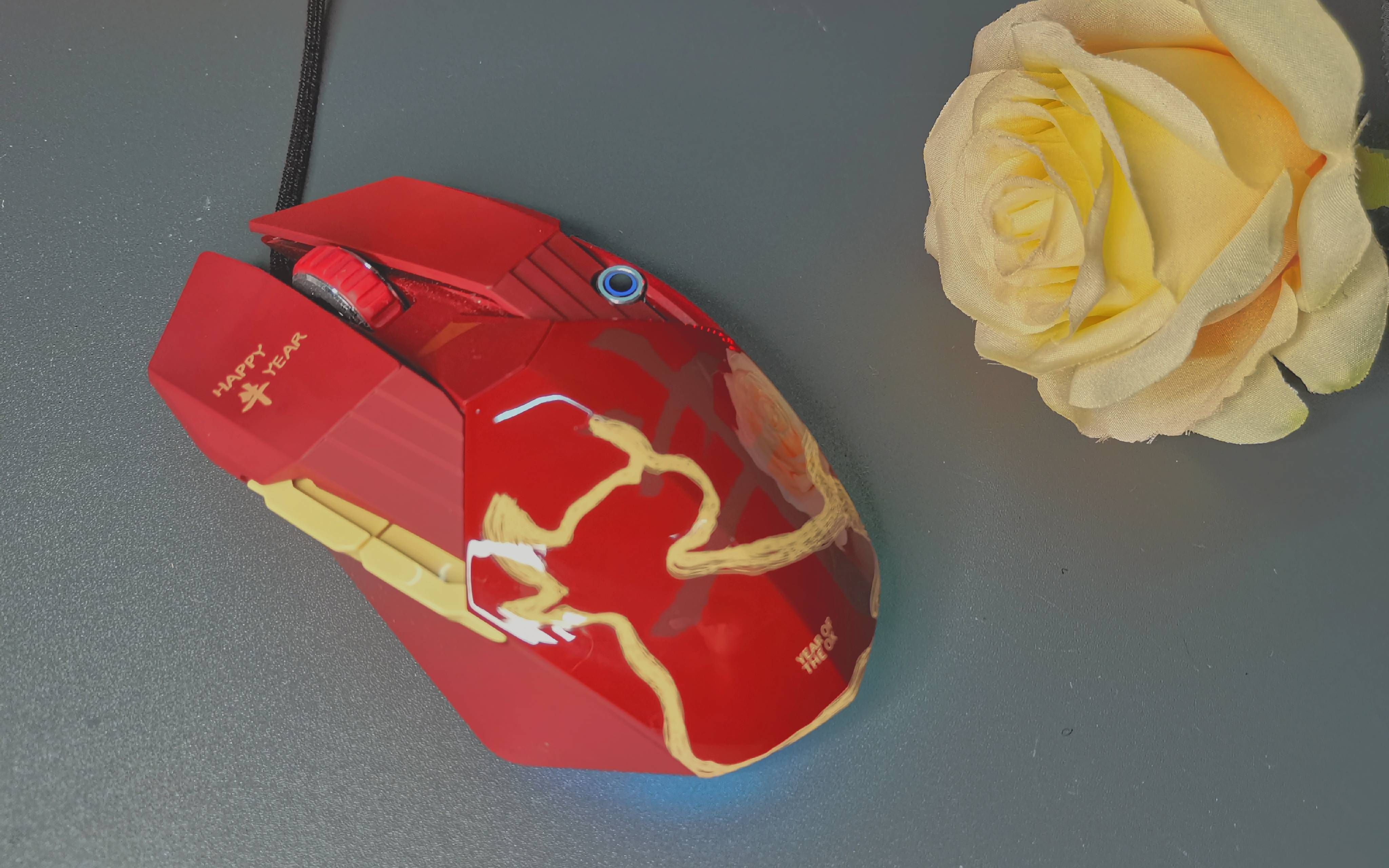 【键盘耿】鼠标是能用就行,还是好用才行? 达尔优A970牛年版!