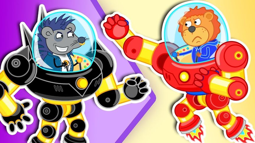 卡通儿童动画 大磁铁的威力