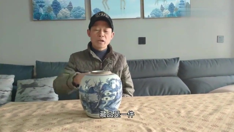 分享老物件,真的青花瓷器是古代文人画上去的,行家只看这几点