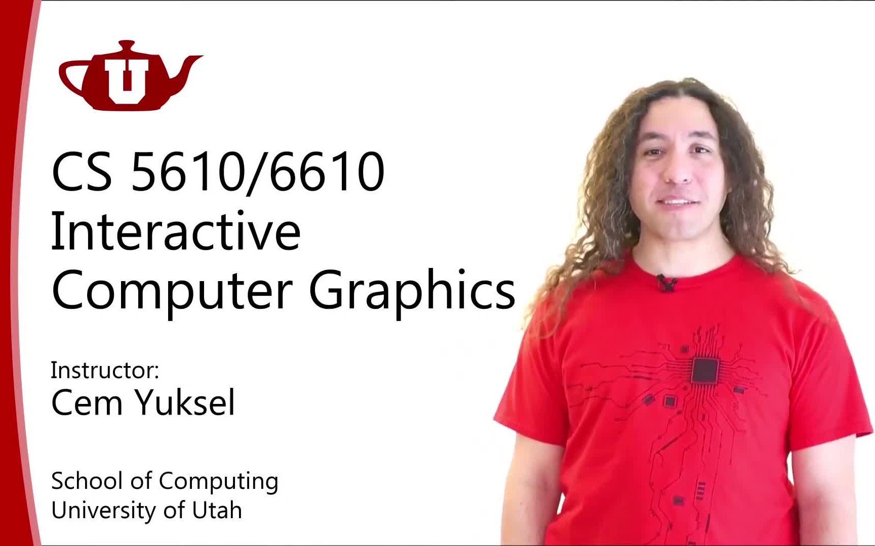 交互式计算机图形学 CS 6610 Interactive Computer Graphics 犹他大学 ...