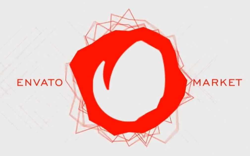 AE模板-线条波动Logo动画 Logo