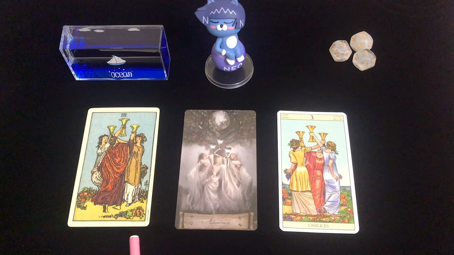 【塔罗教程】韦特塔罗圣杯牌组——圣杯3背后的故事