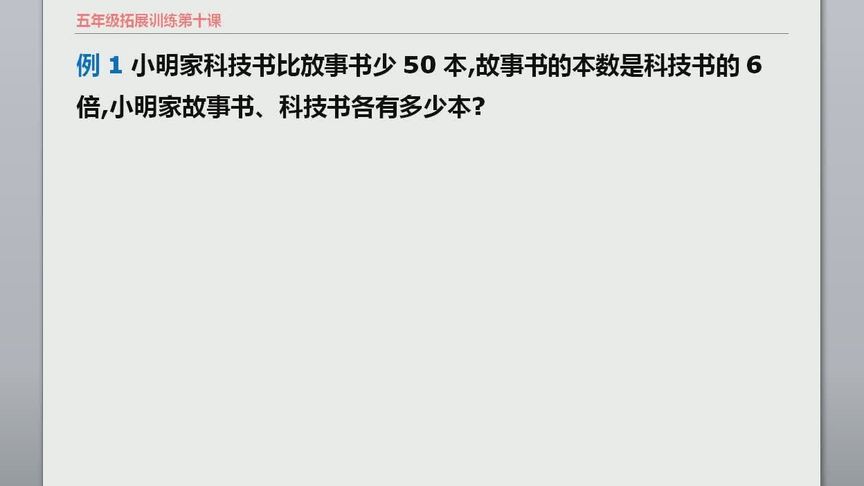 小学数学五年级培优拓展,按份数算这样的应用题比较简单