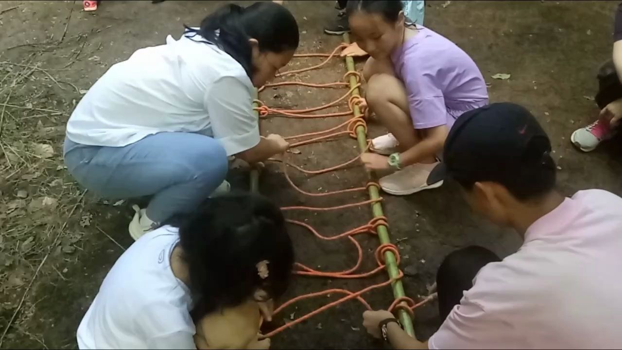 夏令营之绳结技术和担架制作