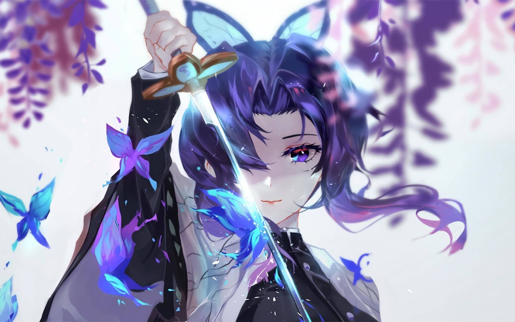 AE粒子练习--蝴蝶忍