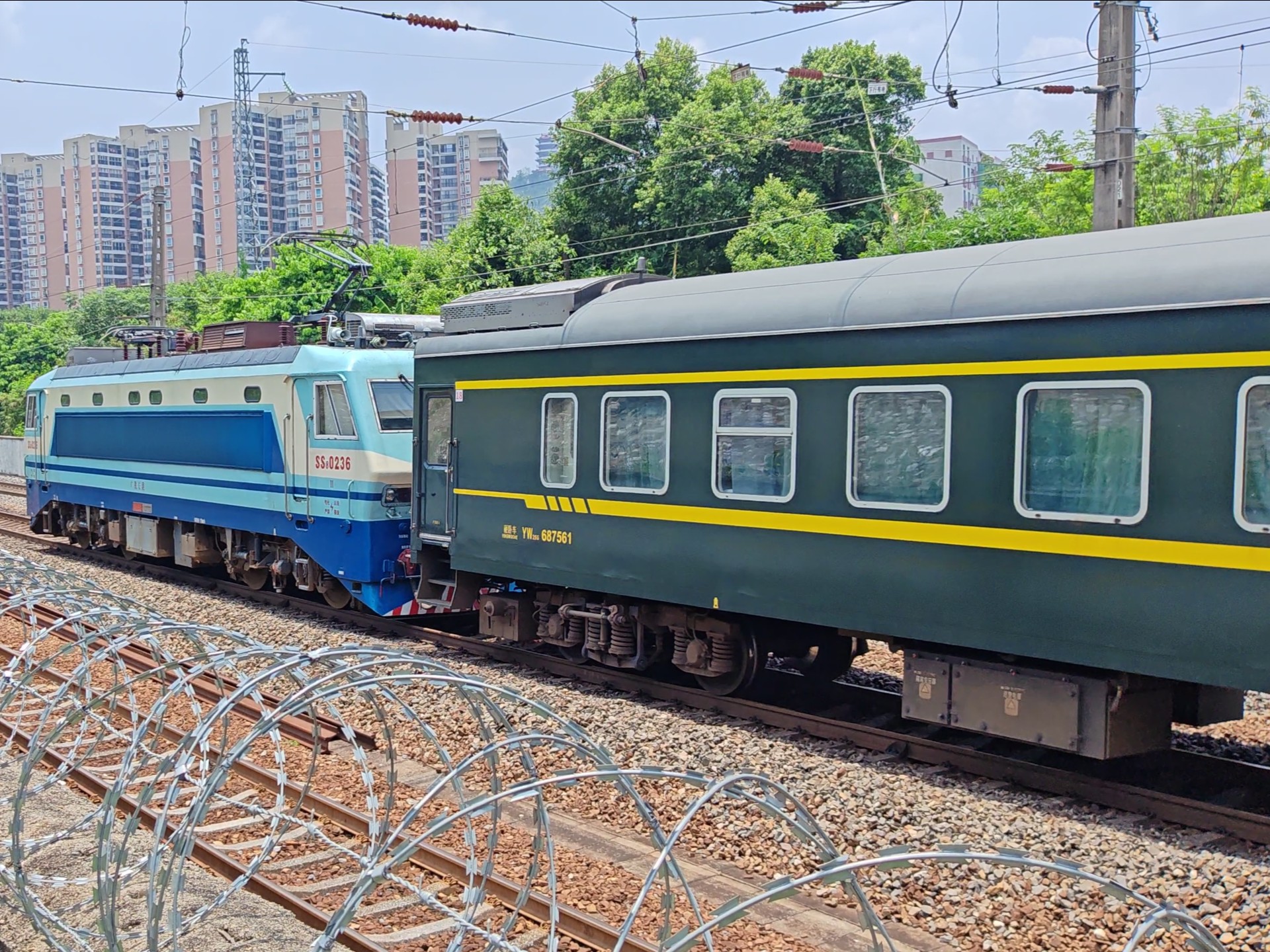 三小时半收录京广线韶关段上午时段通过列车·2025.07.05京广线韶关...