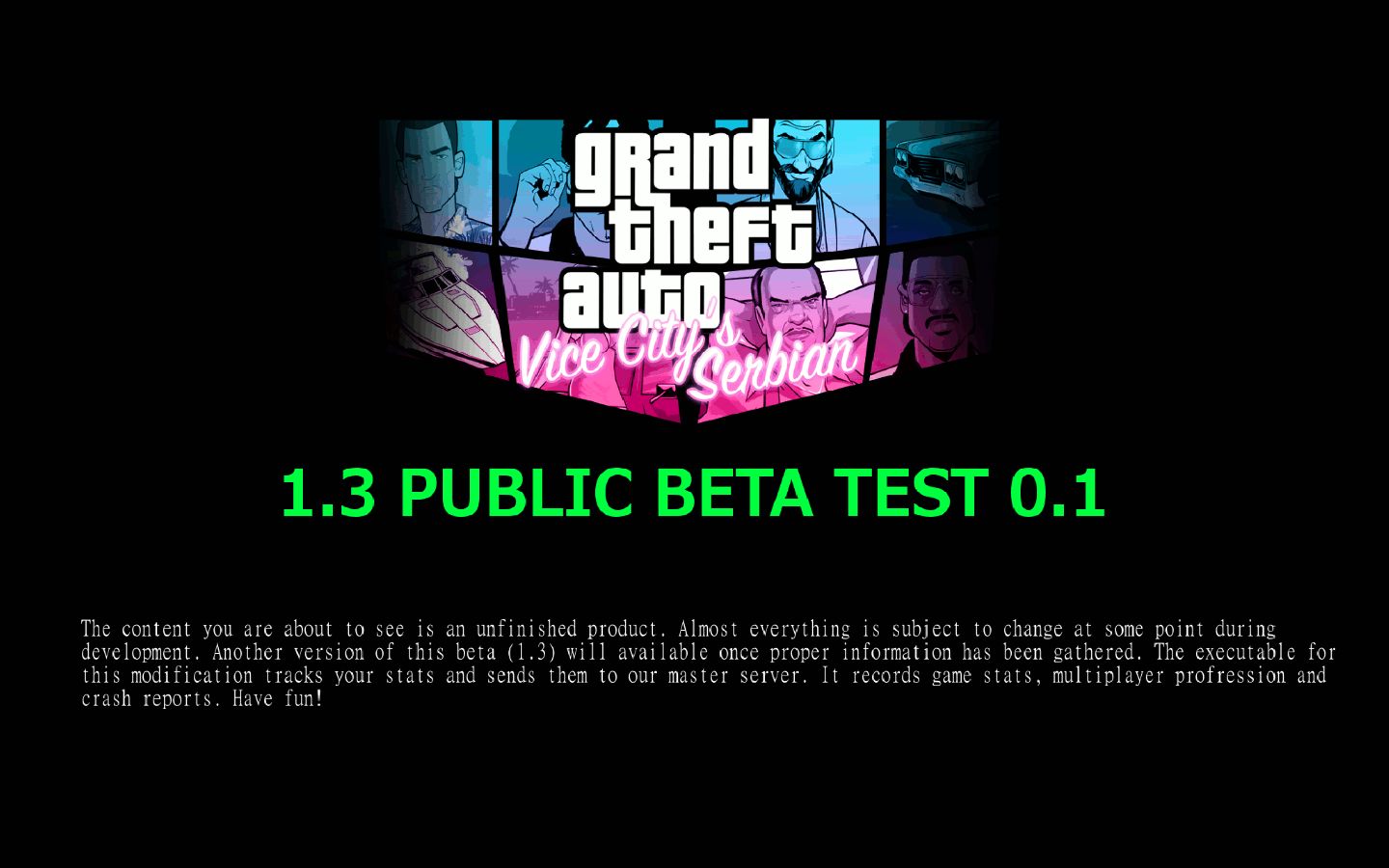 GTA大型mod Vice City's Serbian试玩 (简介有下载地址)_GTAVC