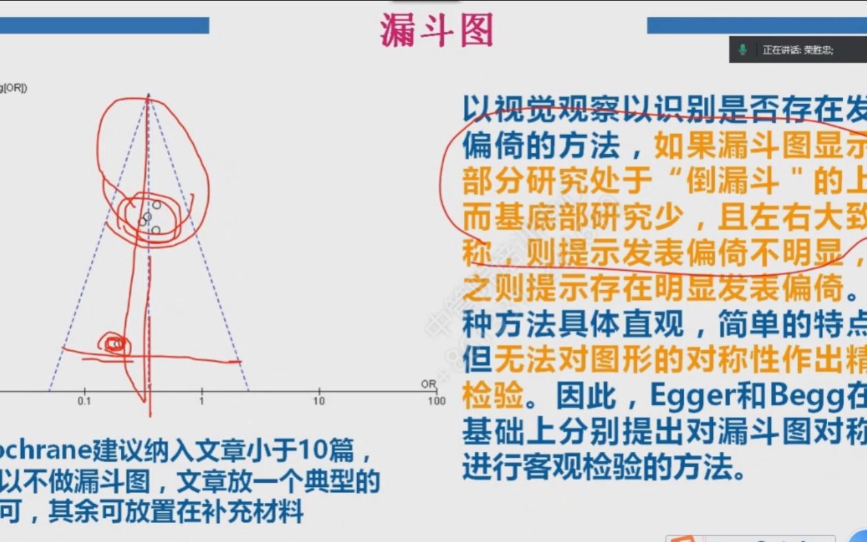 循证医学与Meta分析-漏斗图讲解