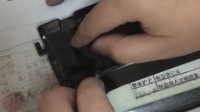得实打印机换色带