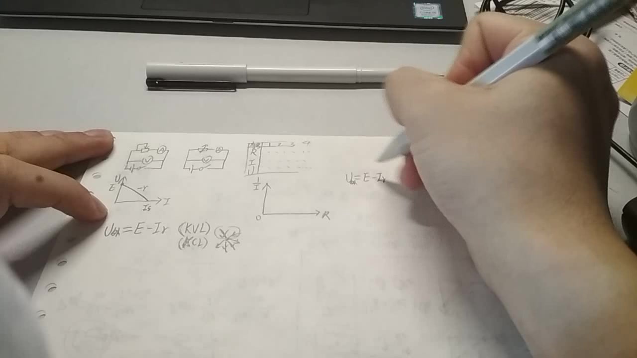 【高中物理】电学实验 电源电动势和内阻 闭合电路欧姆定律 图像分析