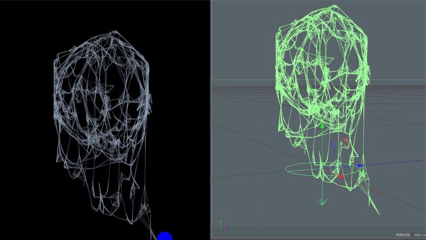 C4D教程:最强粒子插件xp还可以这样玩,奇异模型创建技巧