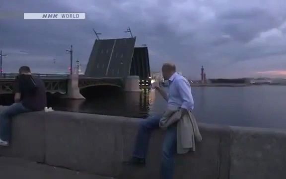 街头邂逅 俄罗斯圣彼得堡彼得罗夫斯基岛