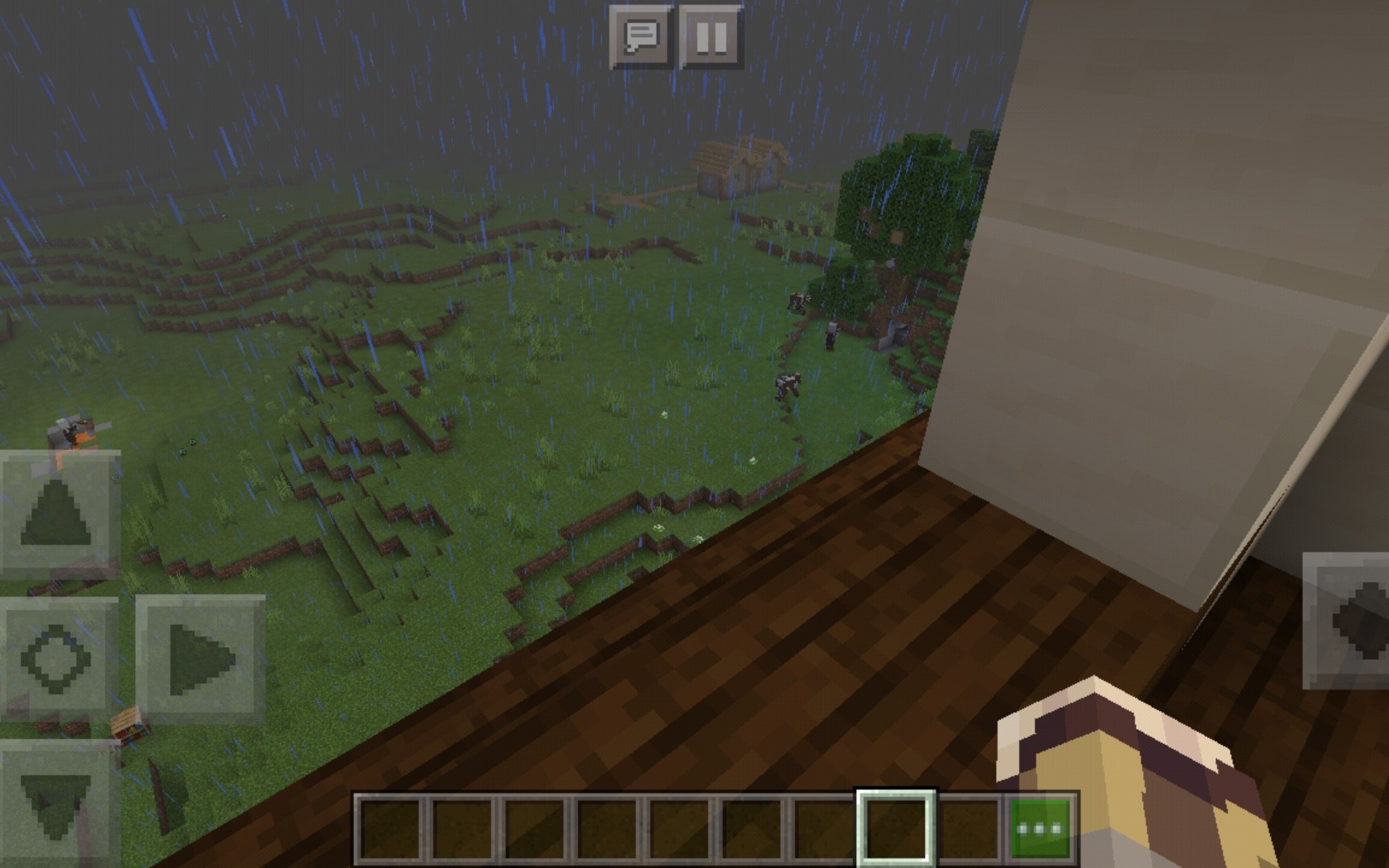 我的世界简单的红石科技——小飞机和小卖部