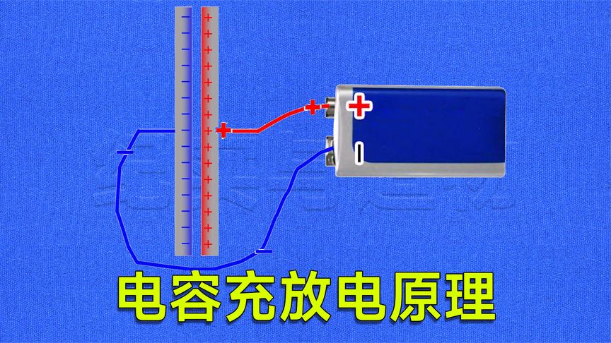 电容充放电原理 电容充电时电子移动方向