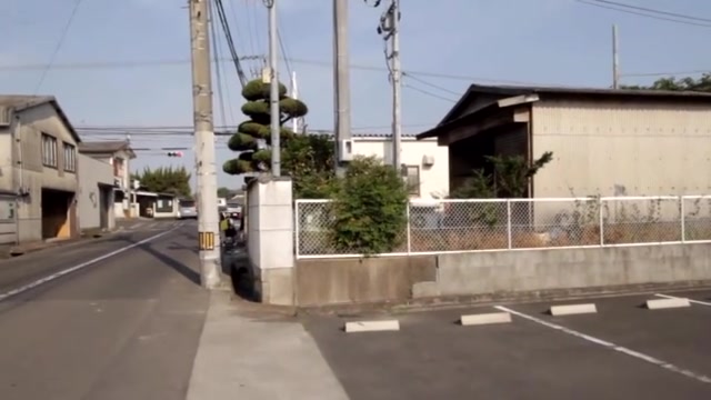 早上跟踪实拍日本小学生上学