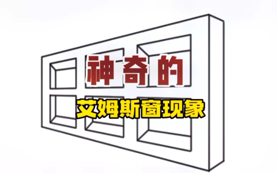 神奇的艾姆斯窗现象