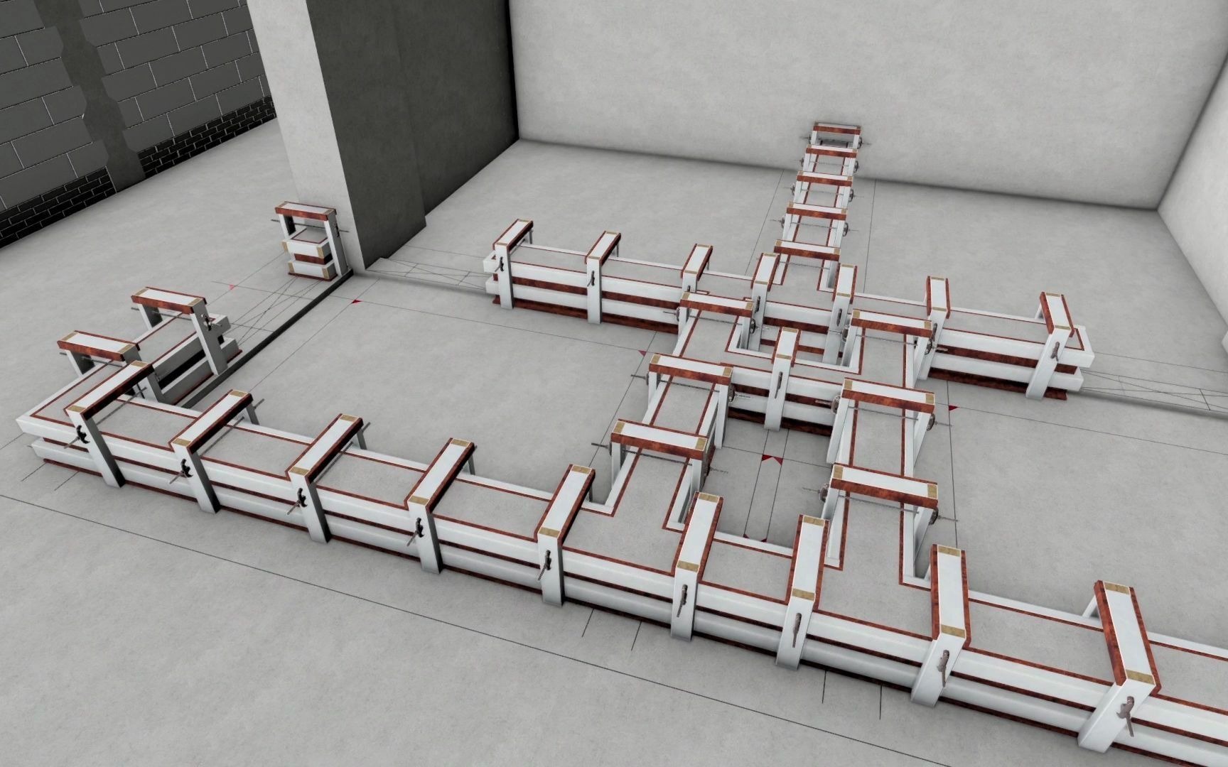 越众集团-二次结构施工工艺模拟