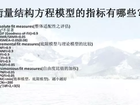 【文光讲堂】结构方程模型(SEM)4-第二讲 结构方程模型概述(下)
