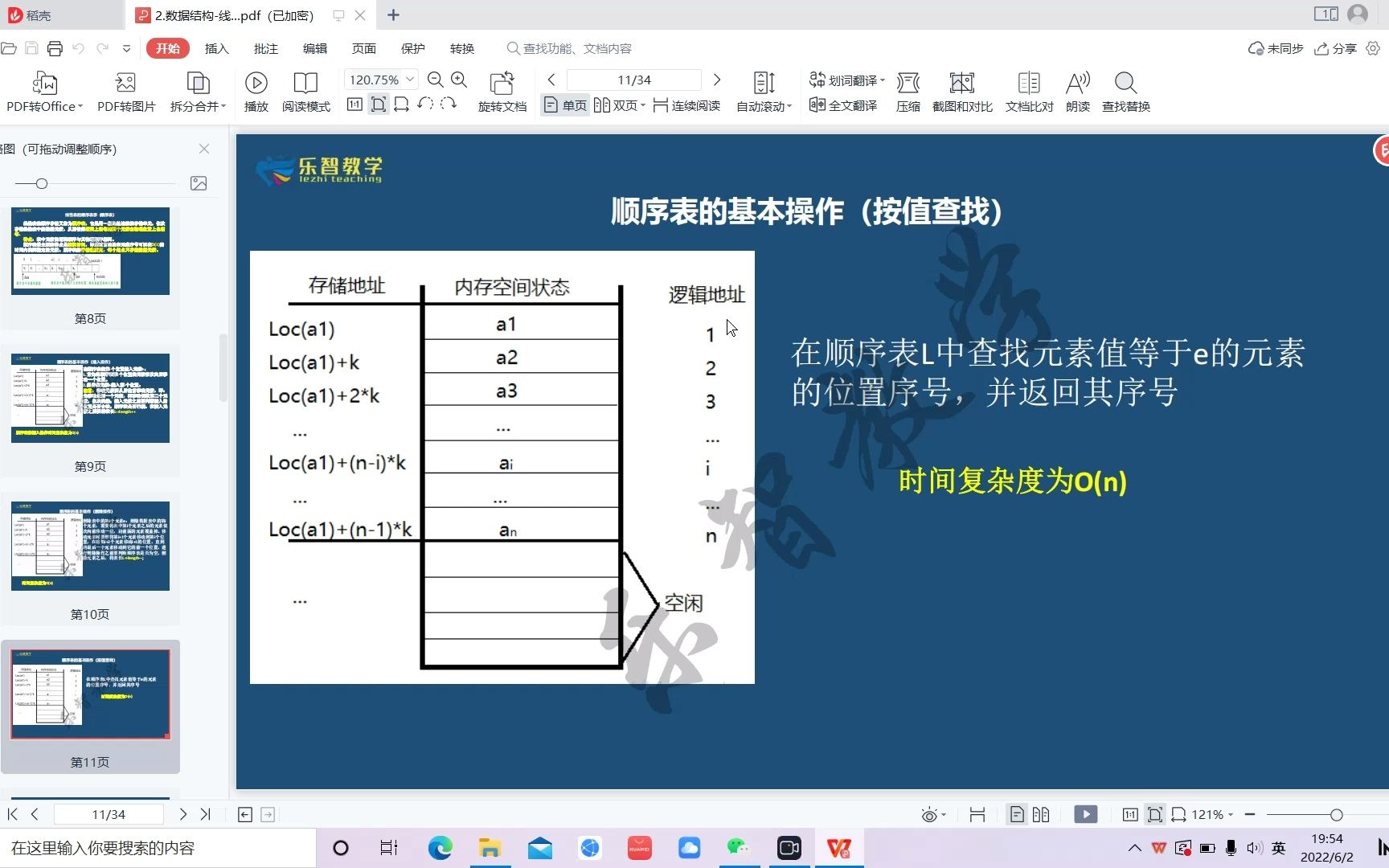 顺序表的插入、删除、查找操作