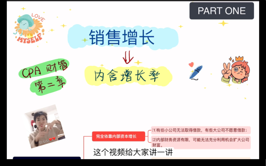 【财管公式不用背系列】销售增长-内含增长率1/CPA财务成本管理