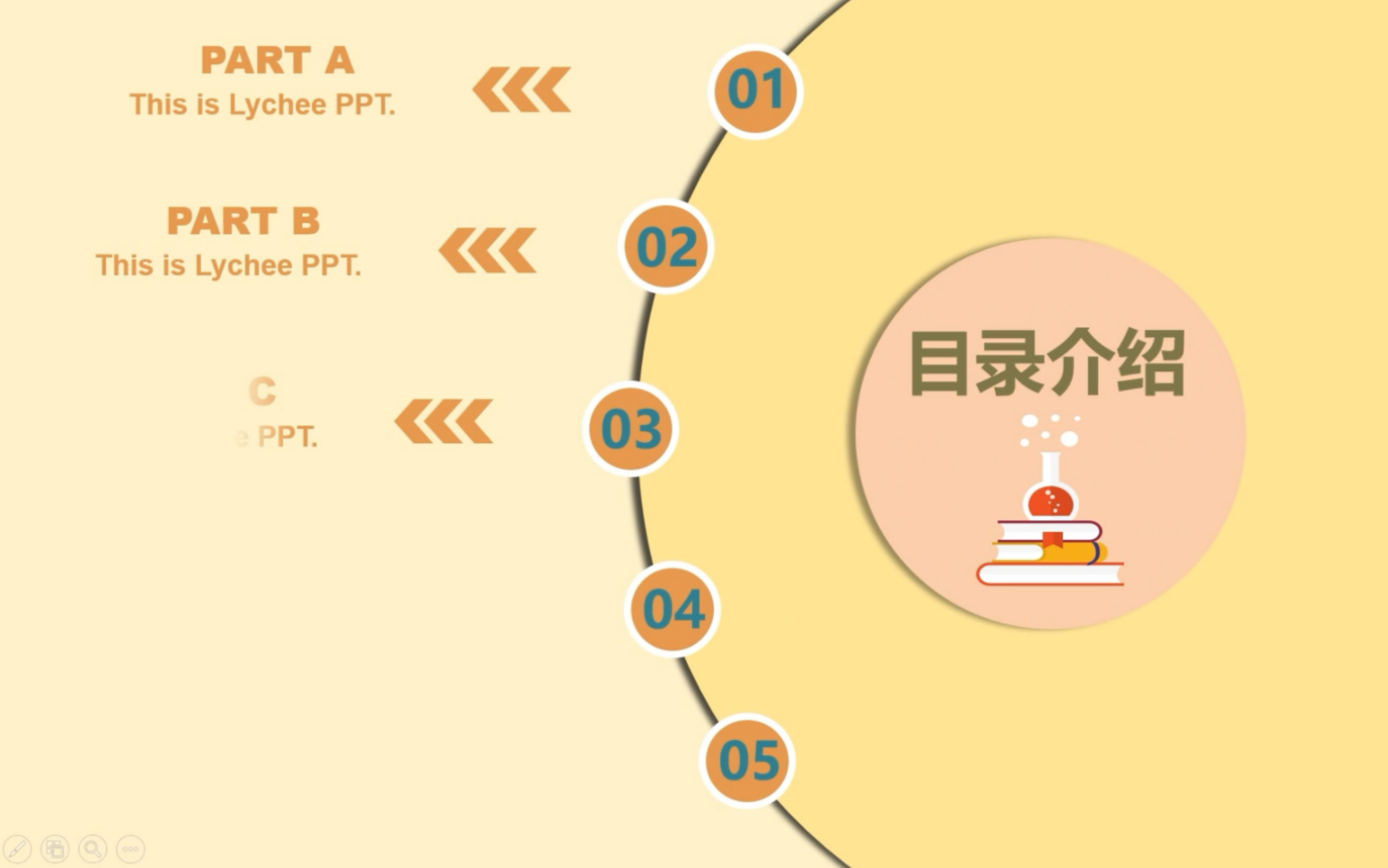 一分钟超实用目录页ppt教程