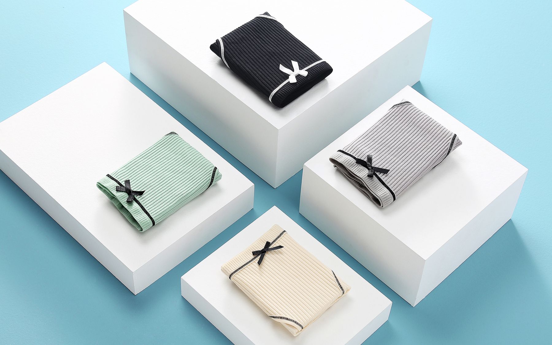 淘宝电商产品拍摄女士内裤创意拍摄教程