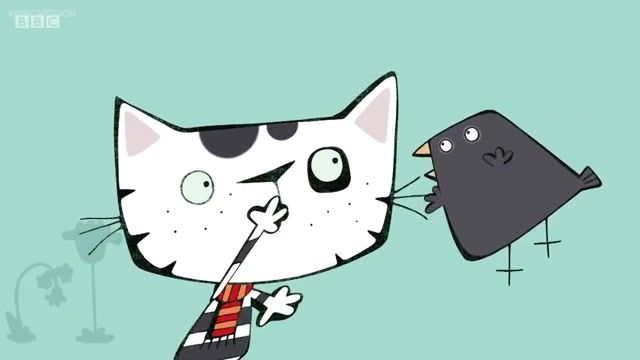 英文动画片:小笨猫 第10集《小动物运动会》幼儿英语启蒙