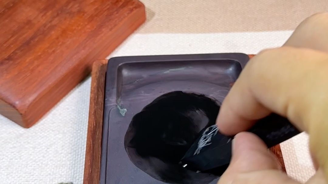 ...研磨下发墨好尺寸:10.5*8.7*2CM#端砚 #文房四宝 #书法 #笔墨纸砚 #...