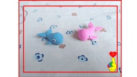 第三集 海底世界——鲸鱼“原创橡皮泥(彩泥、粘土)亲子课堂手工”