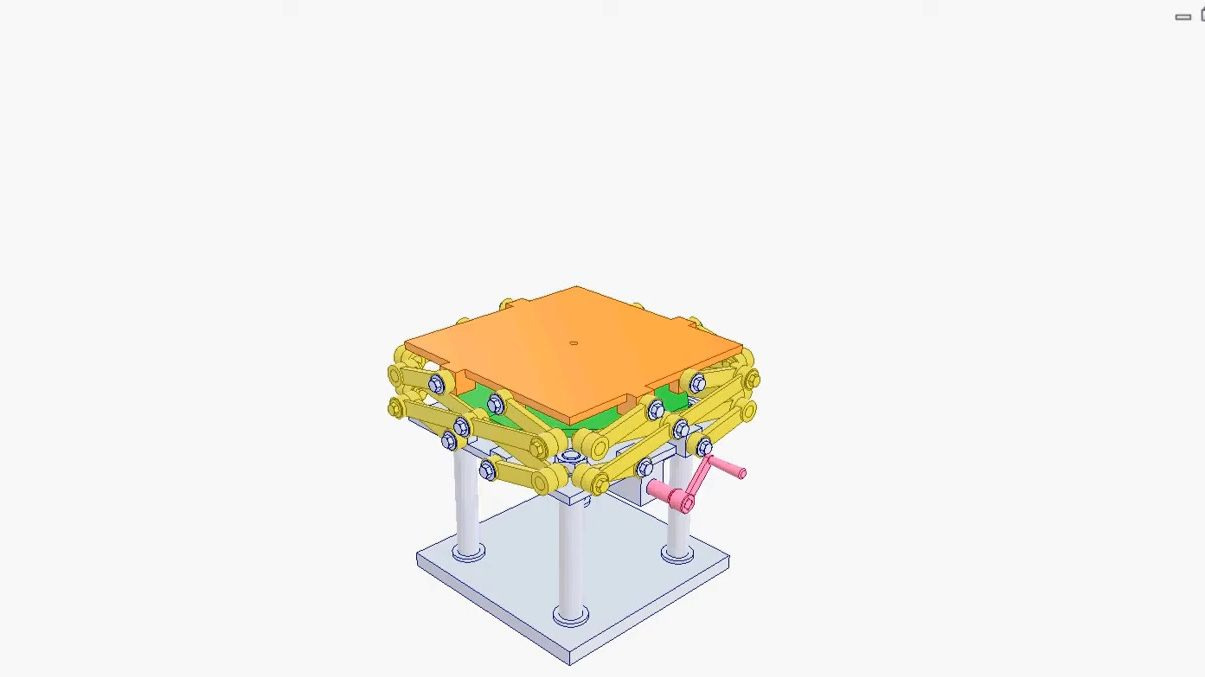 第757期 机械原理基础-丝杆升降台